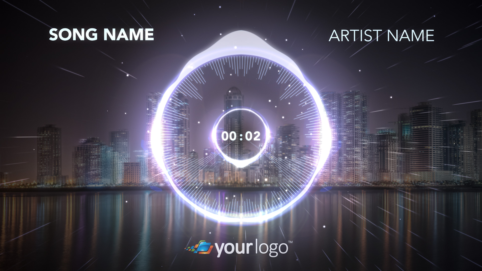 After Effects Music Visualizer Template